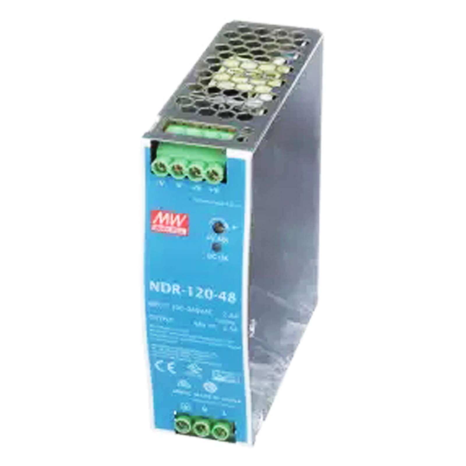 MEAN WELL 120W/48V 2.5A Industrial DIN RAIL Power Supply NDR-120-48 - E-link China Technology Co ...