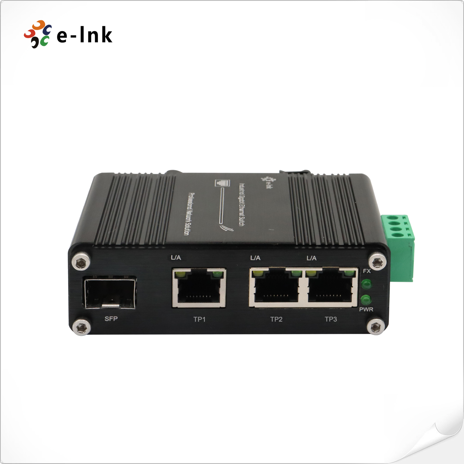 Mini Industrial 3-Port 10/100/1000/2500Base-T to 1-Port 10G SFP+ Fiber ...