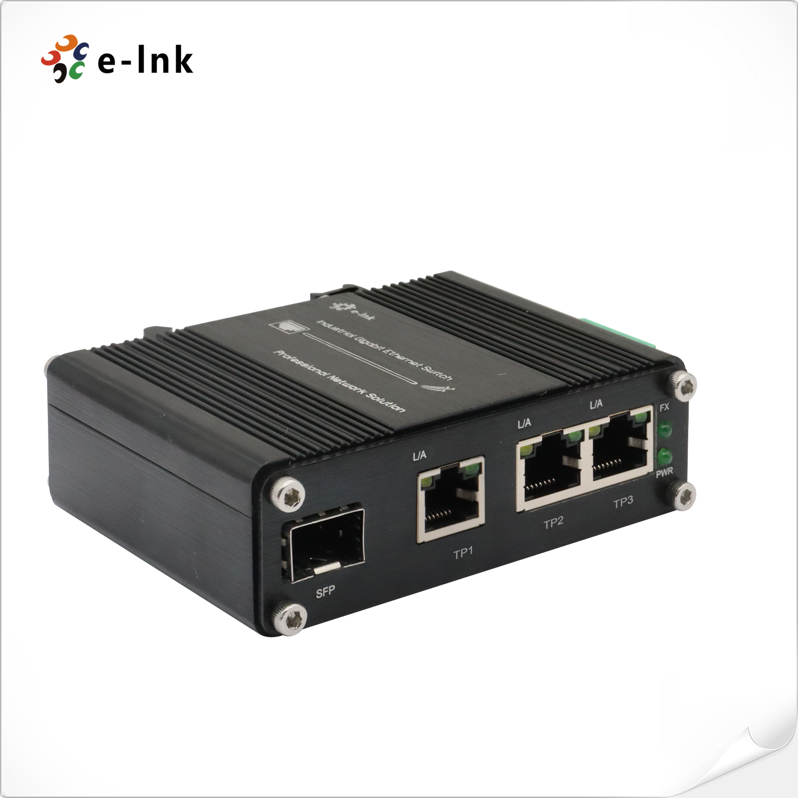 Mini Industrial 3-Port 10/100/1000/2500Base-T to 1-Port 10G SFP+ Fiber ...
